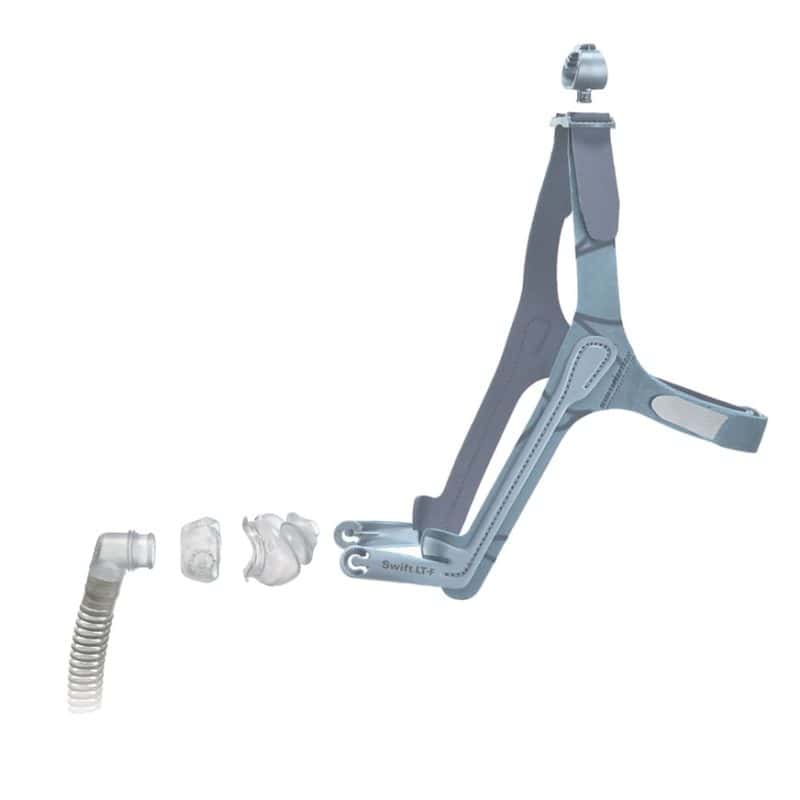 ResMed Swift LT for Her Nasal Pillows CPAP / BiPAP Mask with Headgear ...